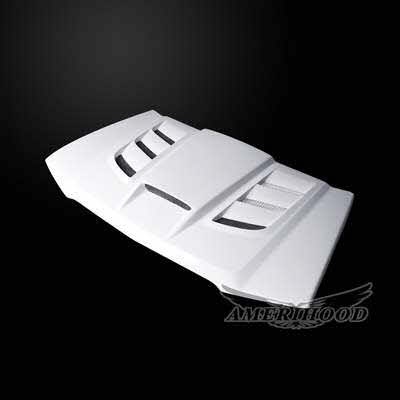 2003-05 Silverado 1500, 2003-04 2500/3500 VIP Style Functional Ram Air Hood